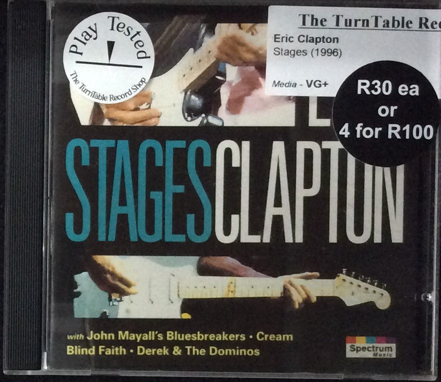 Eric Clapton - Stages – The TurnTable Record Shop