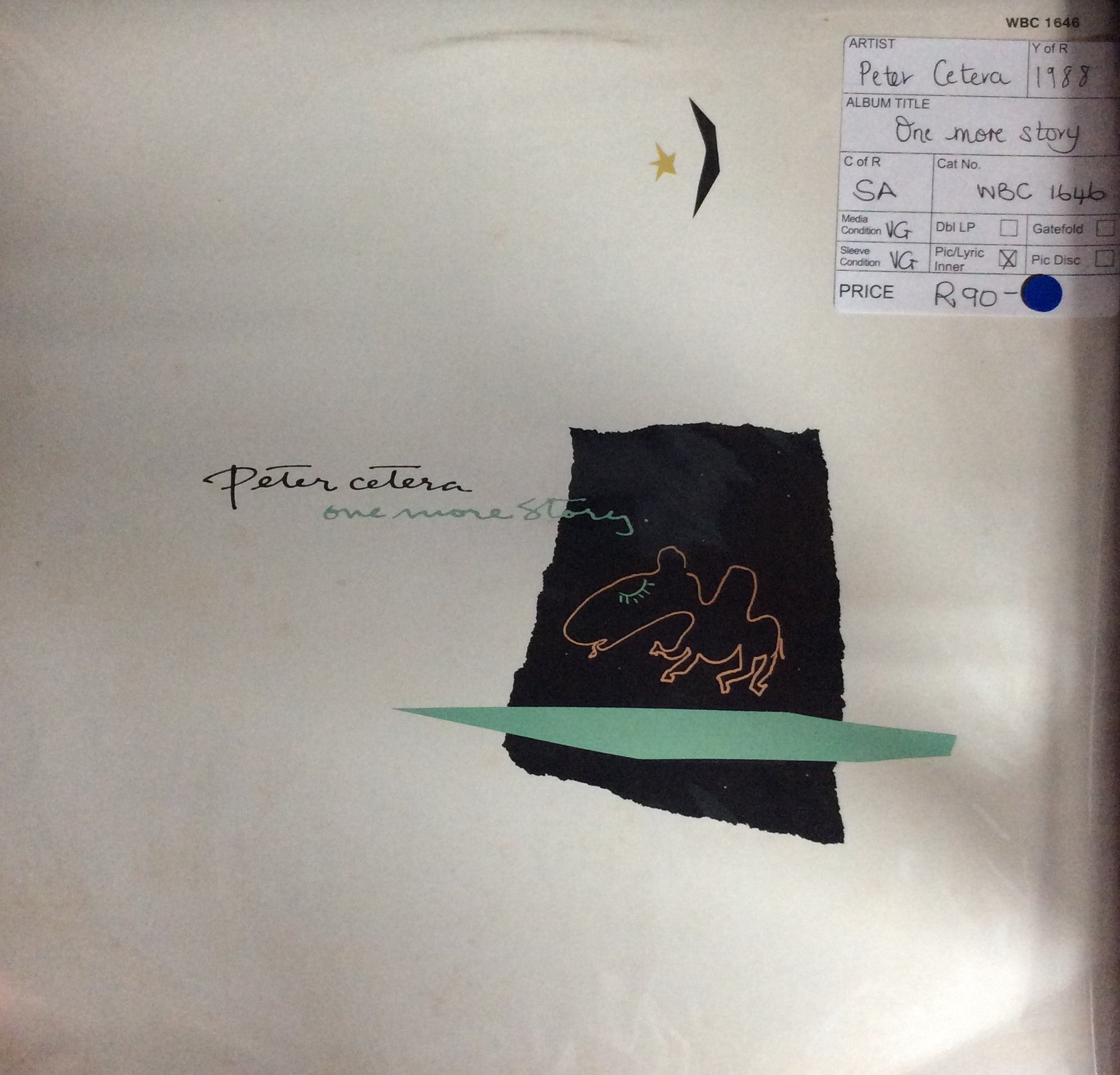 Peter Cetera - One More Story – The TurnTable Record Shop