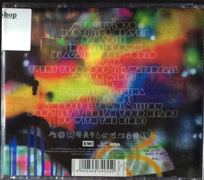 Coldplay - Mylo Xyloto – The TurnTable Record Shop