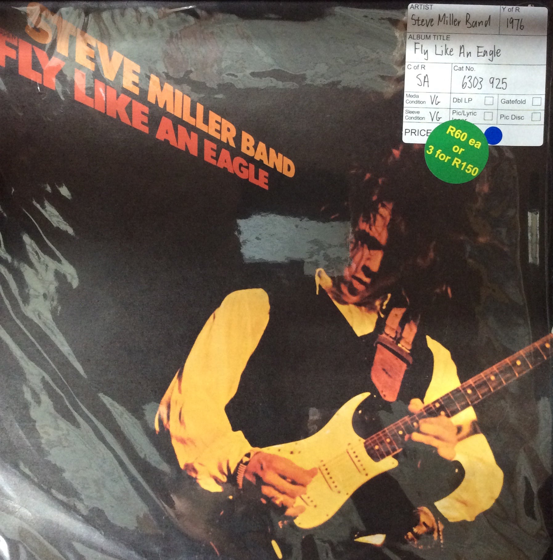Steve Miller Band - Fly Like An Eagle – The TurnTable Record Shop