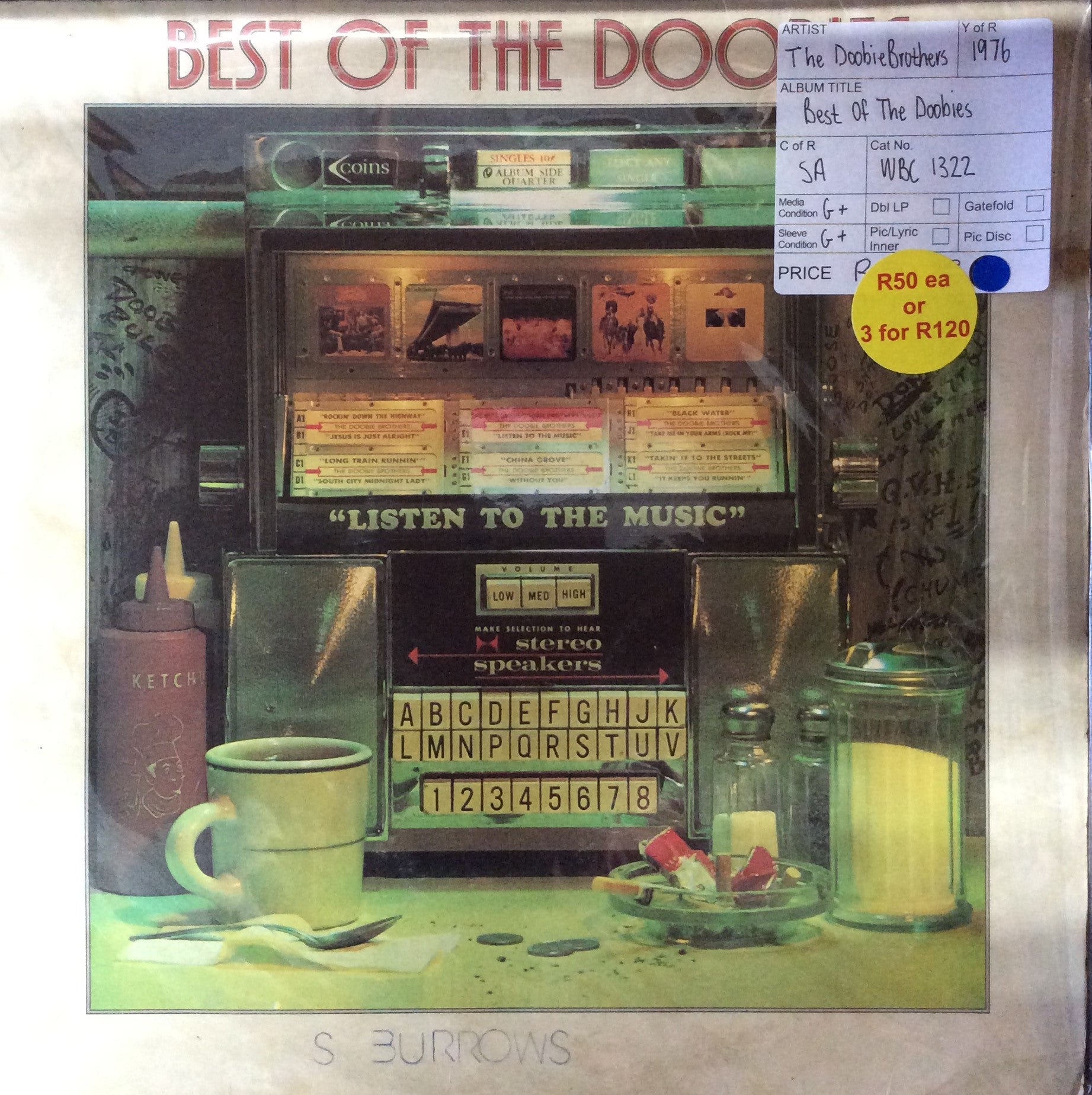 Doobie Brothers, The - Best Of The Doobies – The TurnTable Record Shop