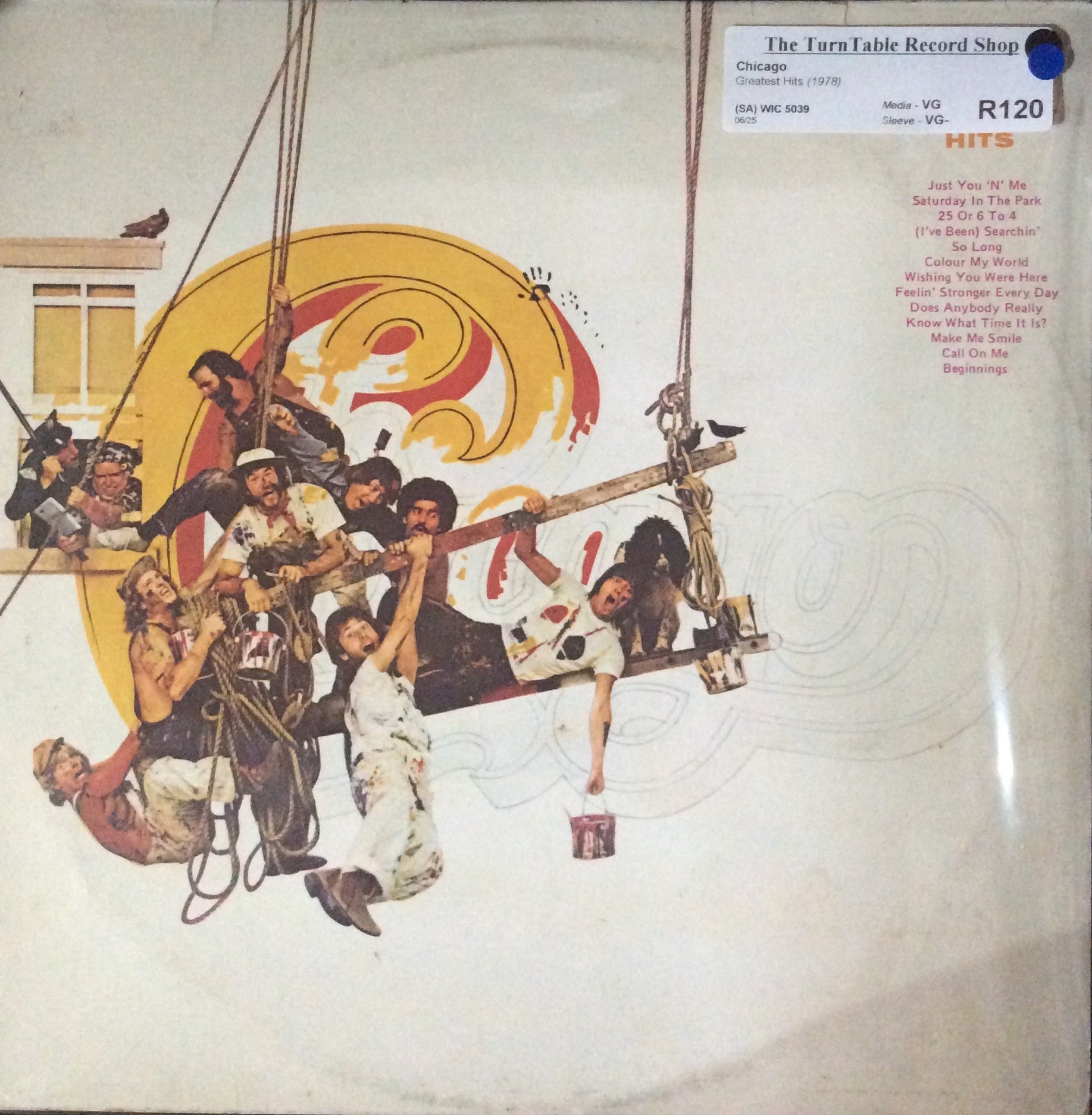 Chicago - Greatest Hits – The TurnTable Record Shop