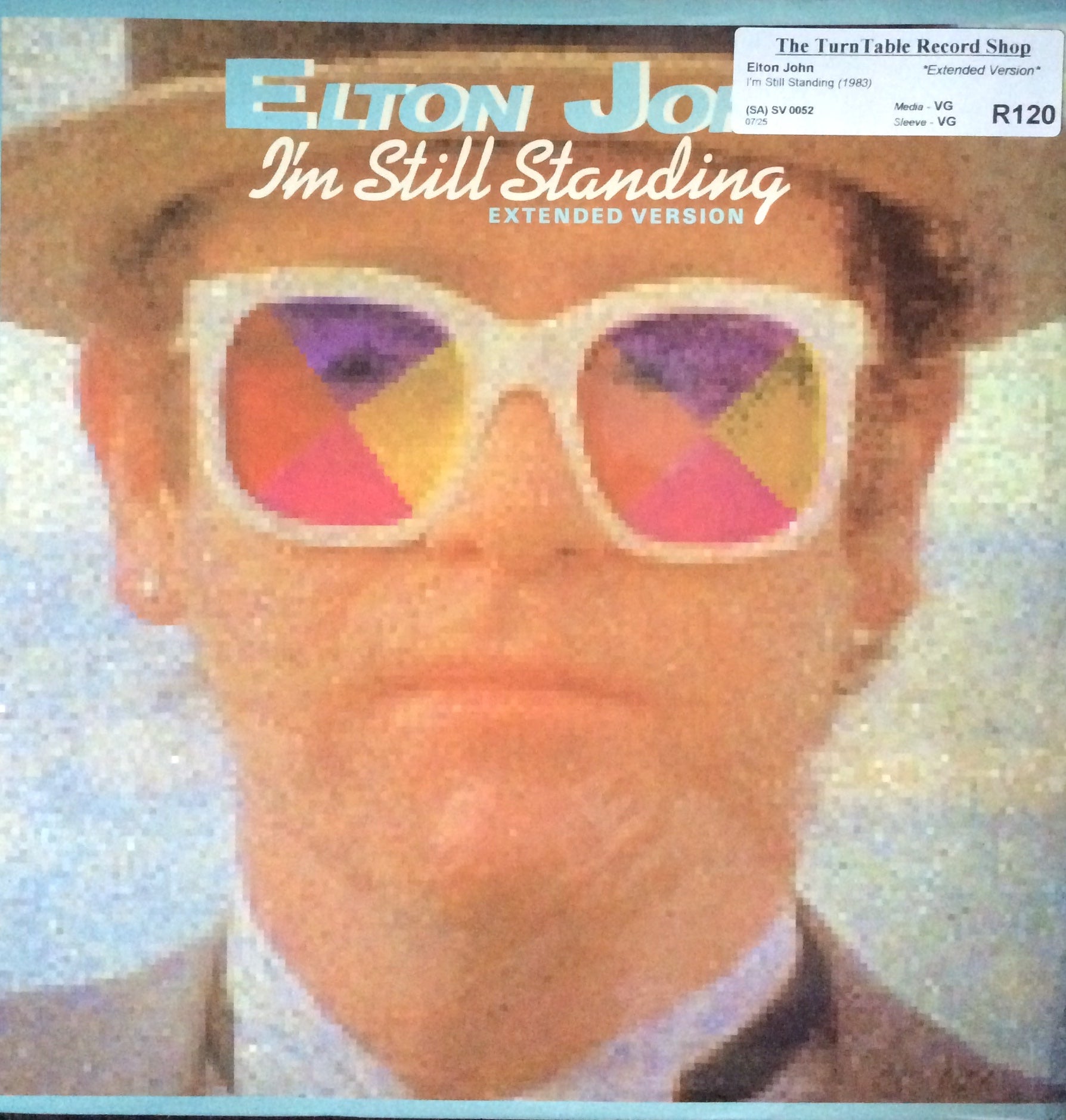 Elton John - I'm Still Standing – The TurnTable Record Shop