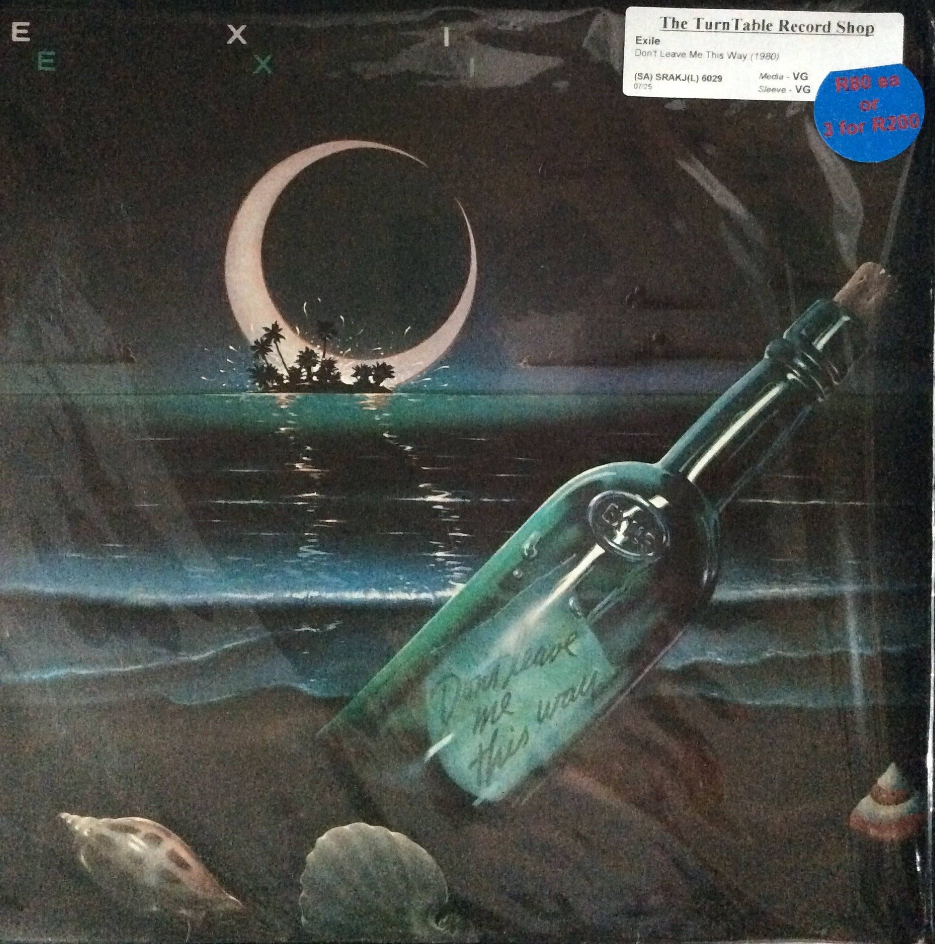 Exile - Don't Leave Me This Way – The TurnTable Record Shop
