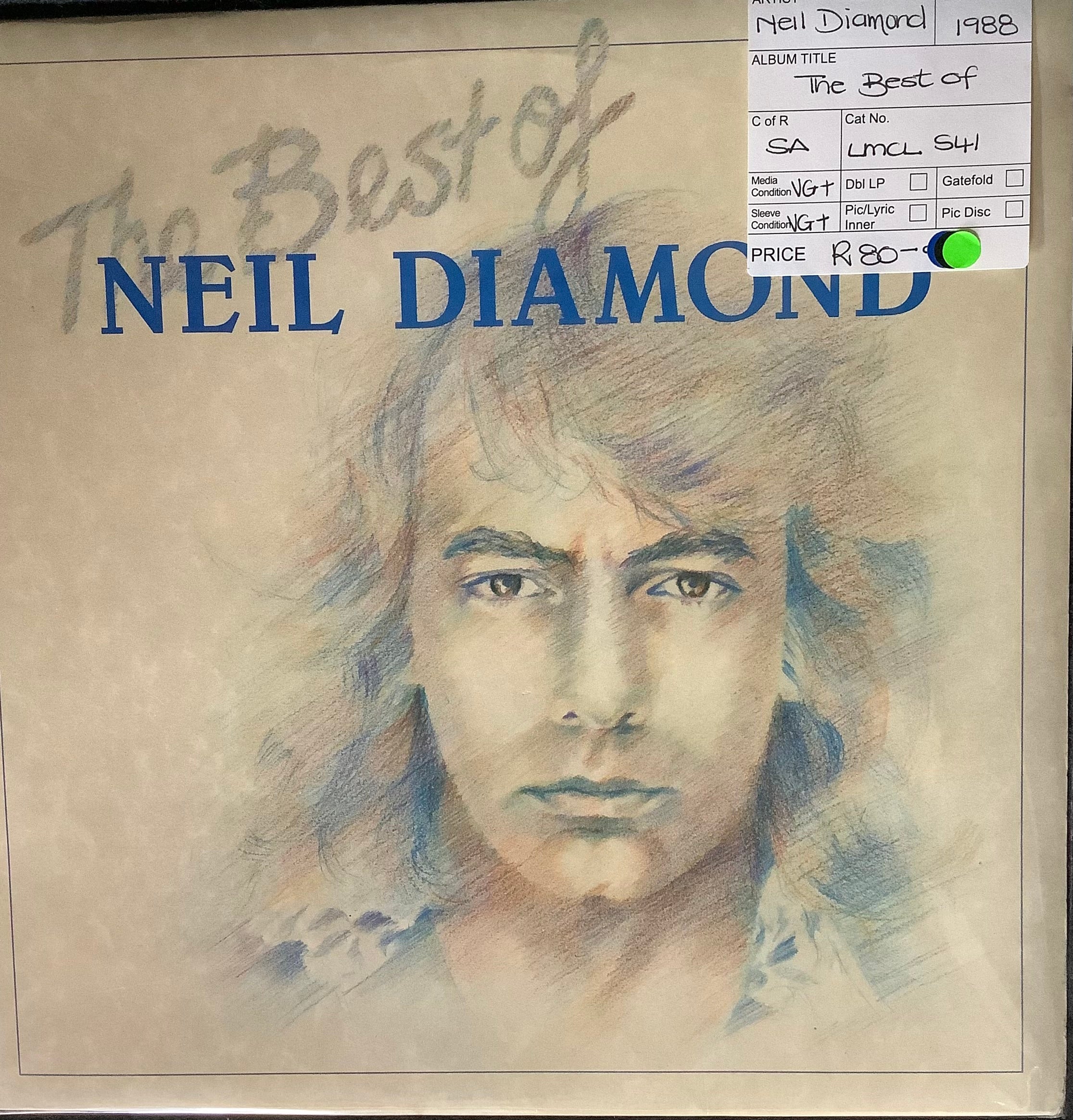 Neil Diamond - The Best Of Neil Diamond – The TurnTable Record Shop