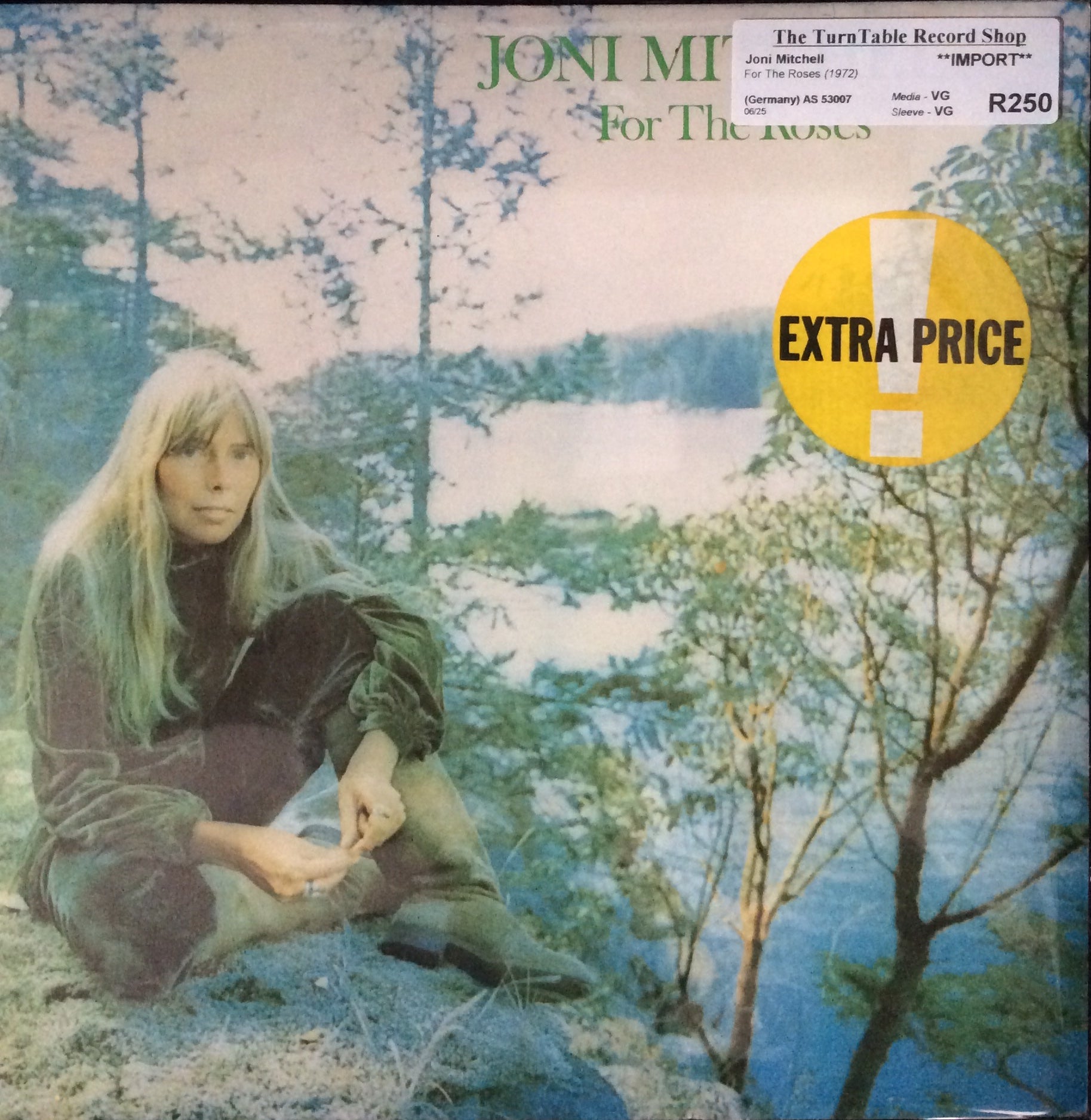 Joni Mitchell - For The Roses – The TurnTable Record Shop